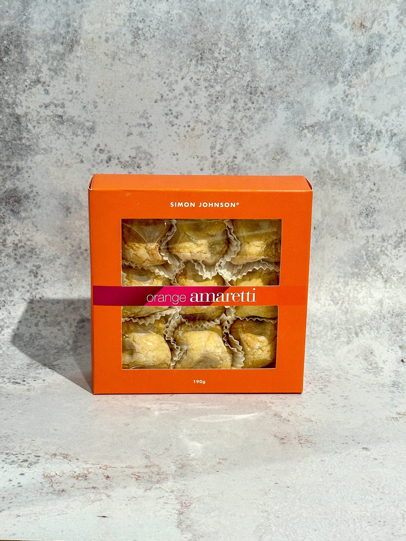 Simon Johnson Amaretti, Orange | Darling Larder